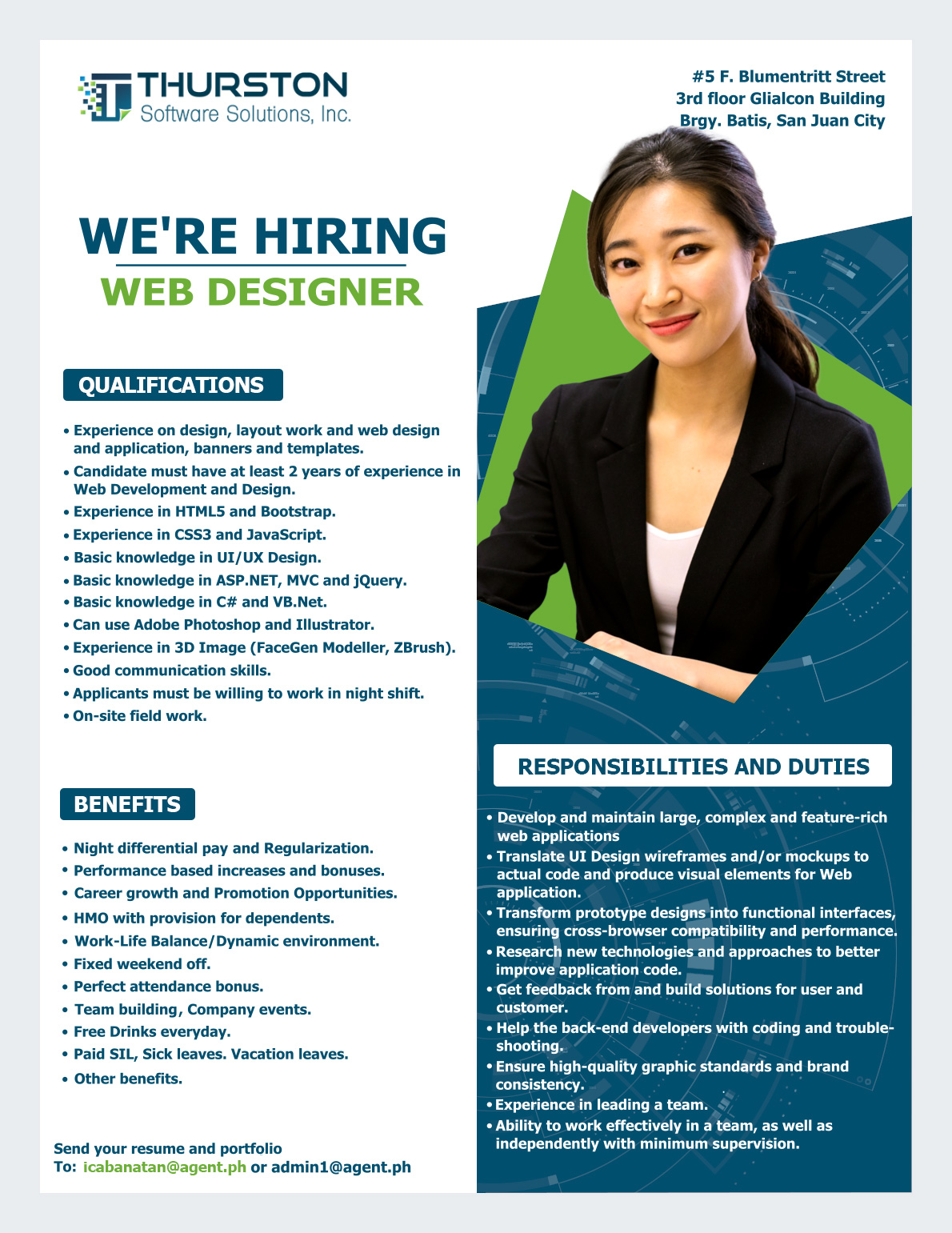 Thurston Software Solutions Inc.